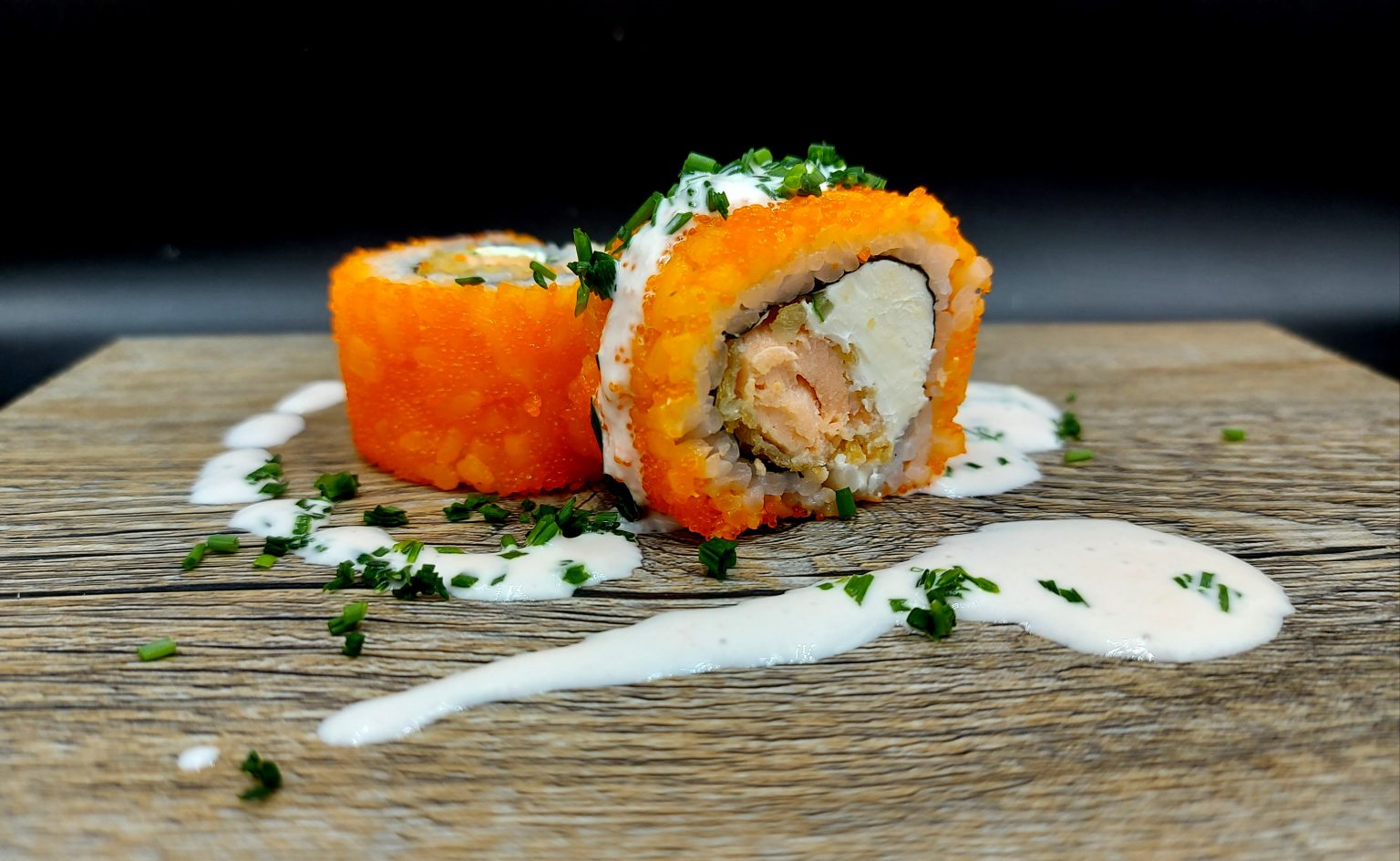 Sake furay ( Salmón furay queso cebollín) – TAKO – Sabor a Mar